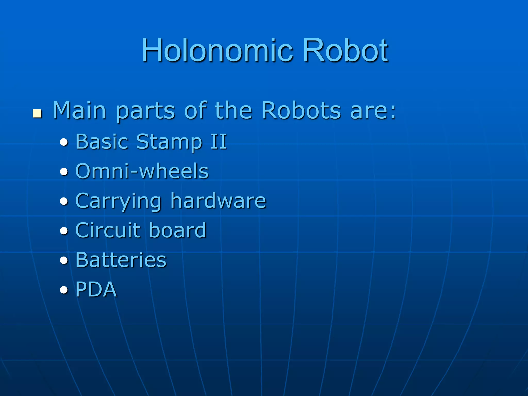 Holonomic Robot.ppt