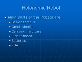 Holonomic Robot.ppt