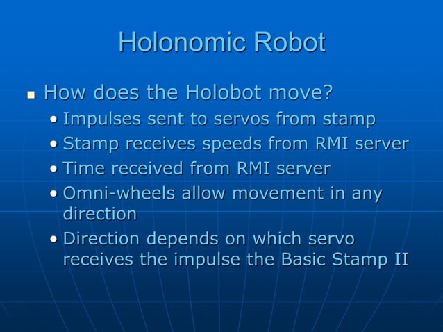 Holonomic Robot.ppt