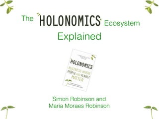 The Holonomics Ecosystem Explained | PDF