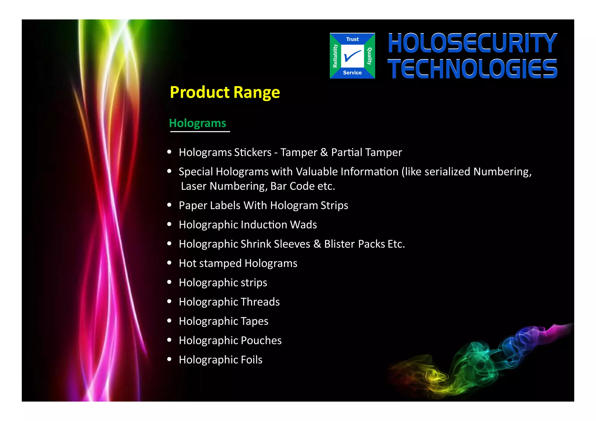 Holosecurity Brochure 2021 | PDF