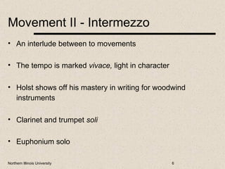 First Suite in E flat | PPT