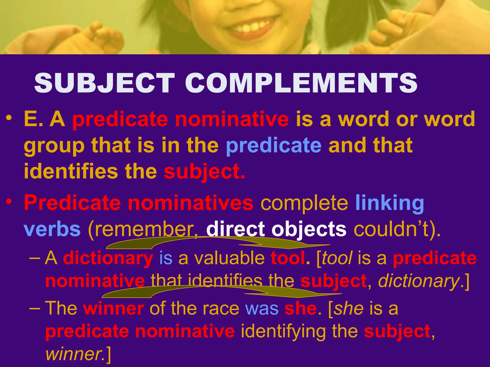 Objects and -complements presentation.ppt
