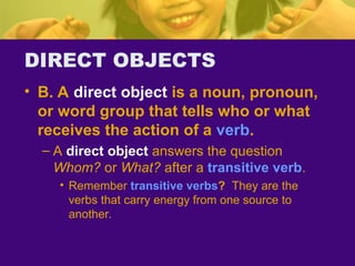 Objects and -complements presentation.ppt