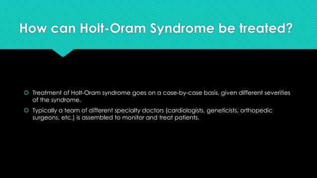 Holt oram syndrome presentation | PPTX
