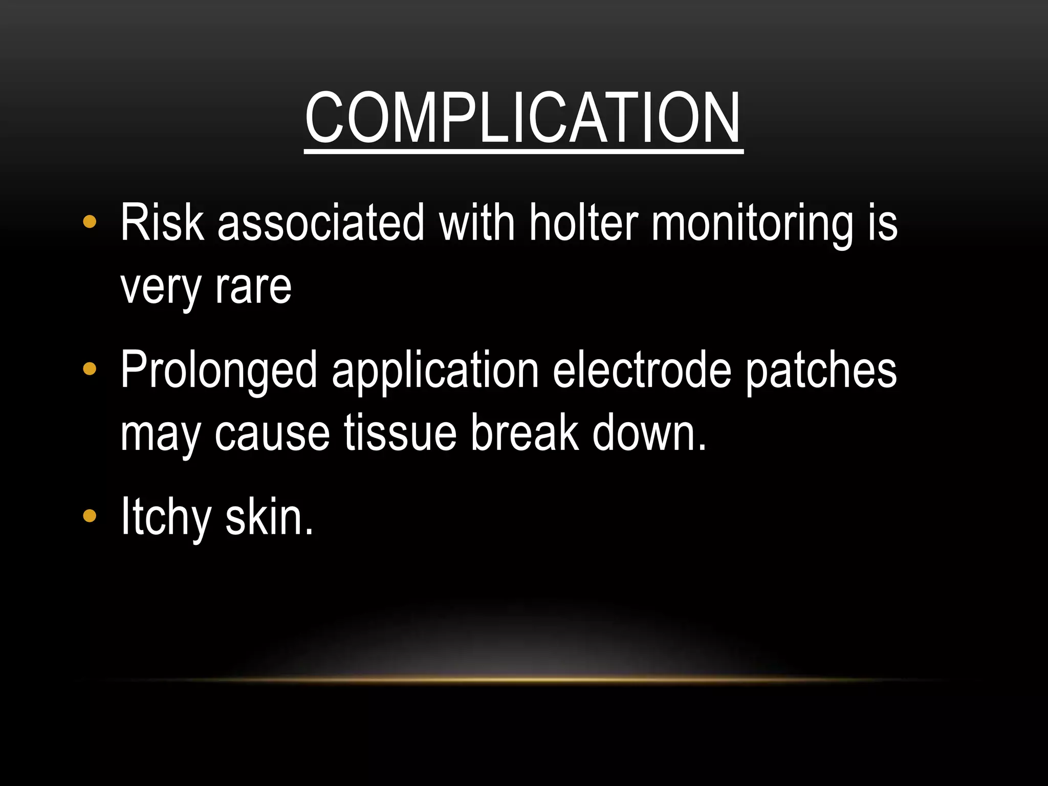 Holter monitoring | PPTX