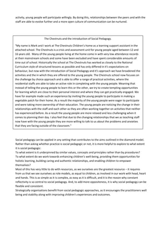 Holthoff & Eichsteller Social Pedagogy In Practice | PDF