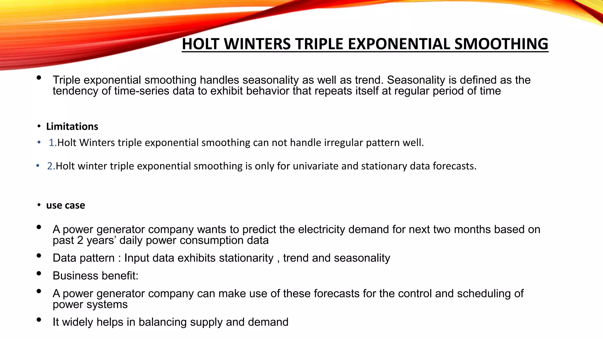 Holt winters exponential.pptx