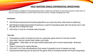 Holt winters exponential.pptx