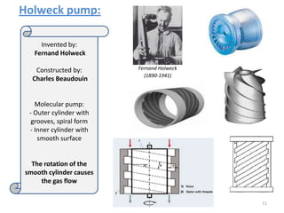 Holweck pump | PPTX