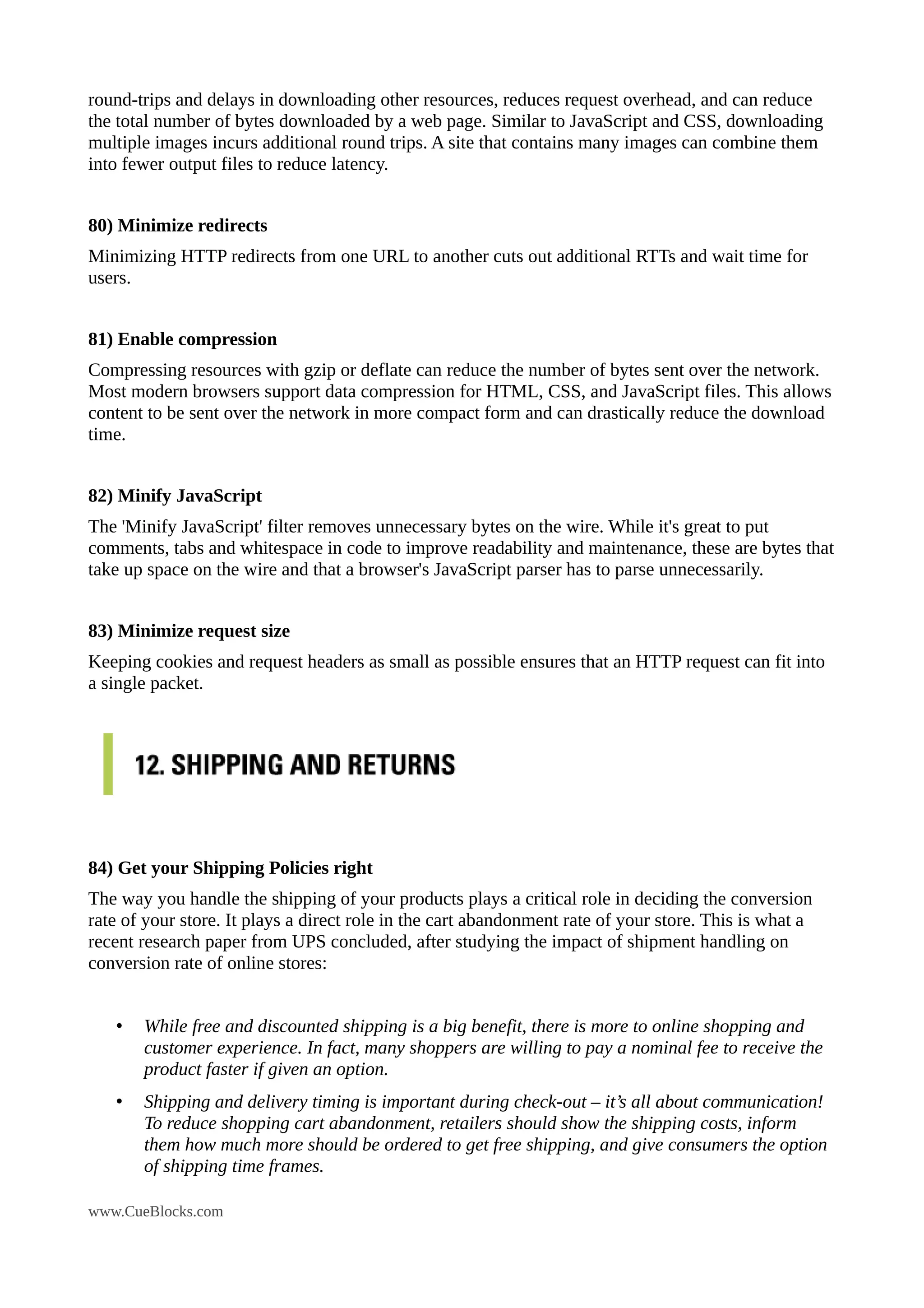 HOLY GRAIL OF E-COMMERCE CONVERSION OPTIMIZATION – 91 POINT CHECKLIST AND INFOGRAPHIC | PDF