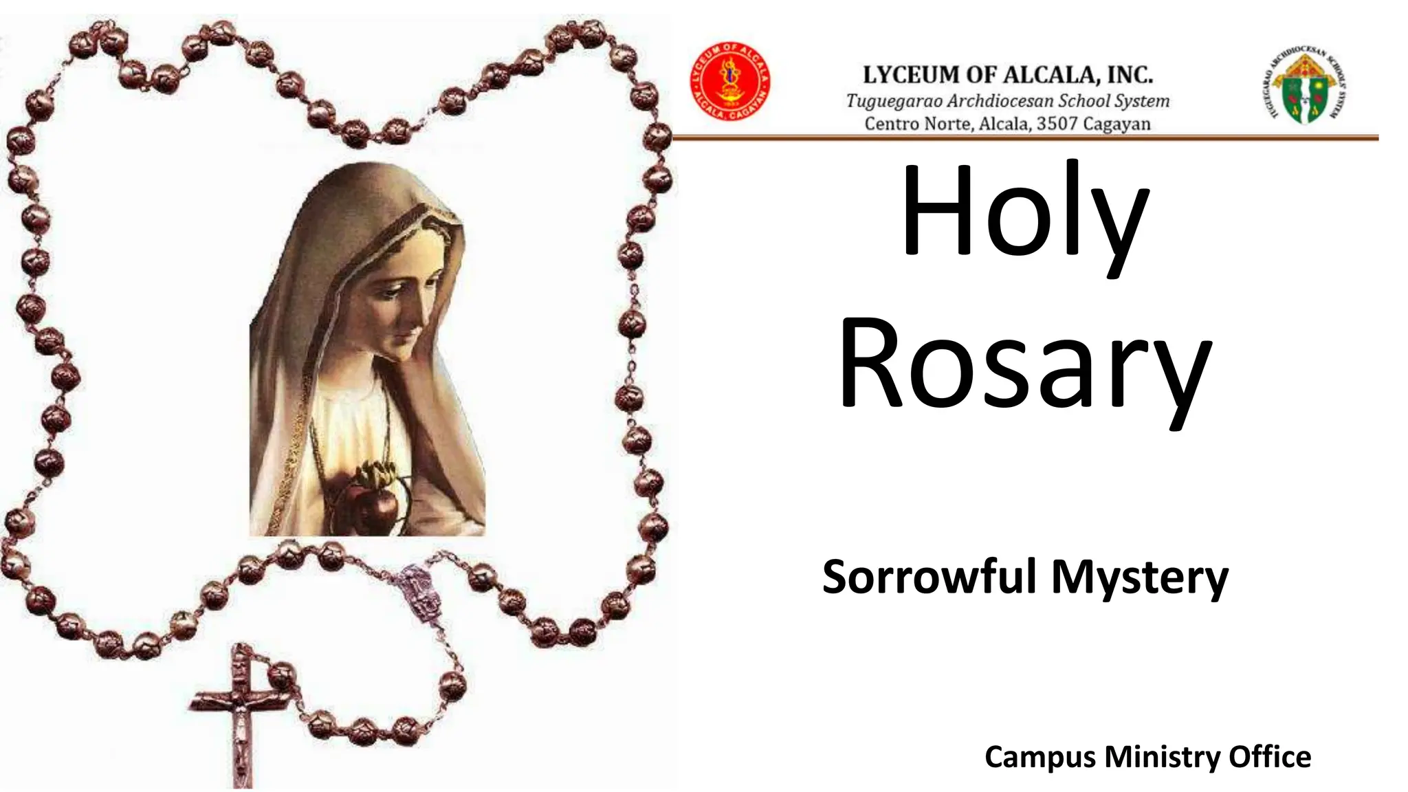 Holy-Rosary-Sorrowful.pptx mnkl nbjhk njnkm | PPTX
