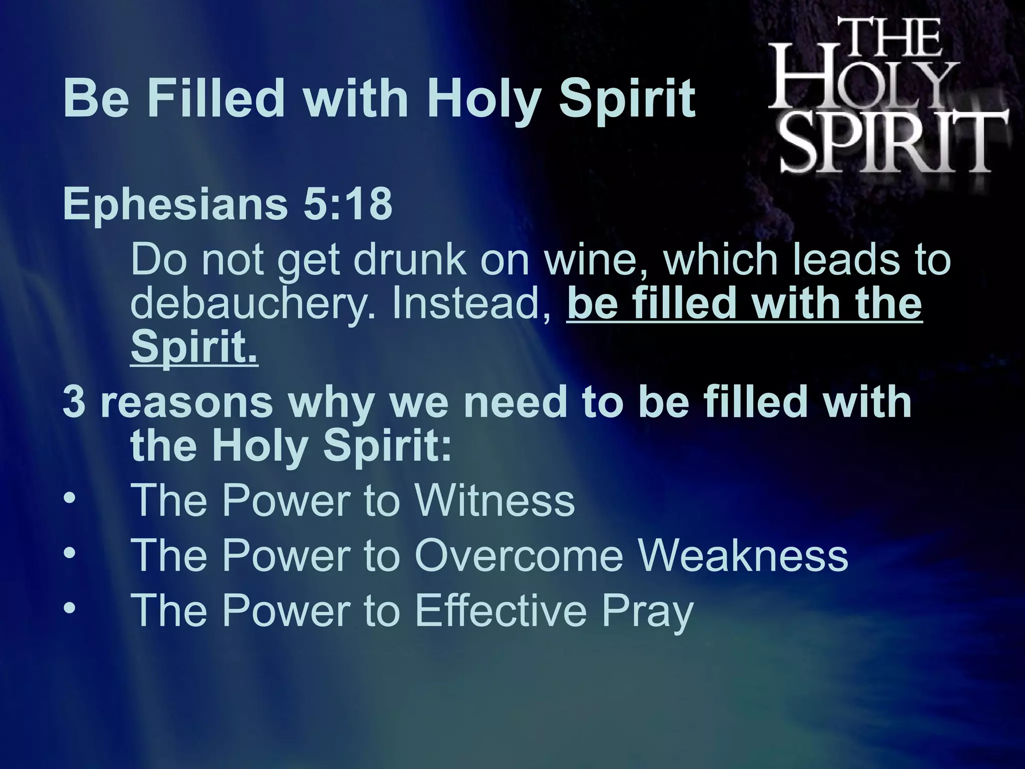 Holy Spirit | PPT