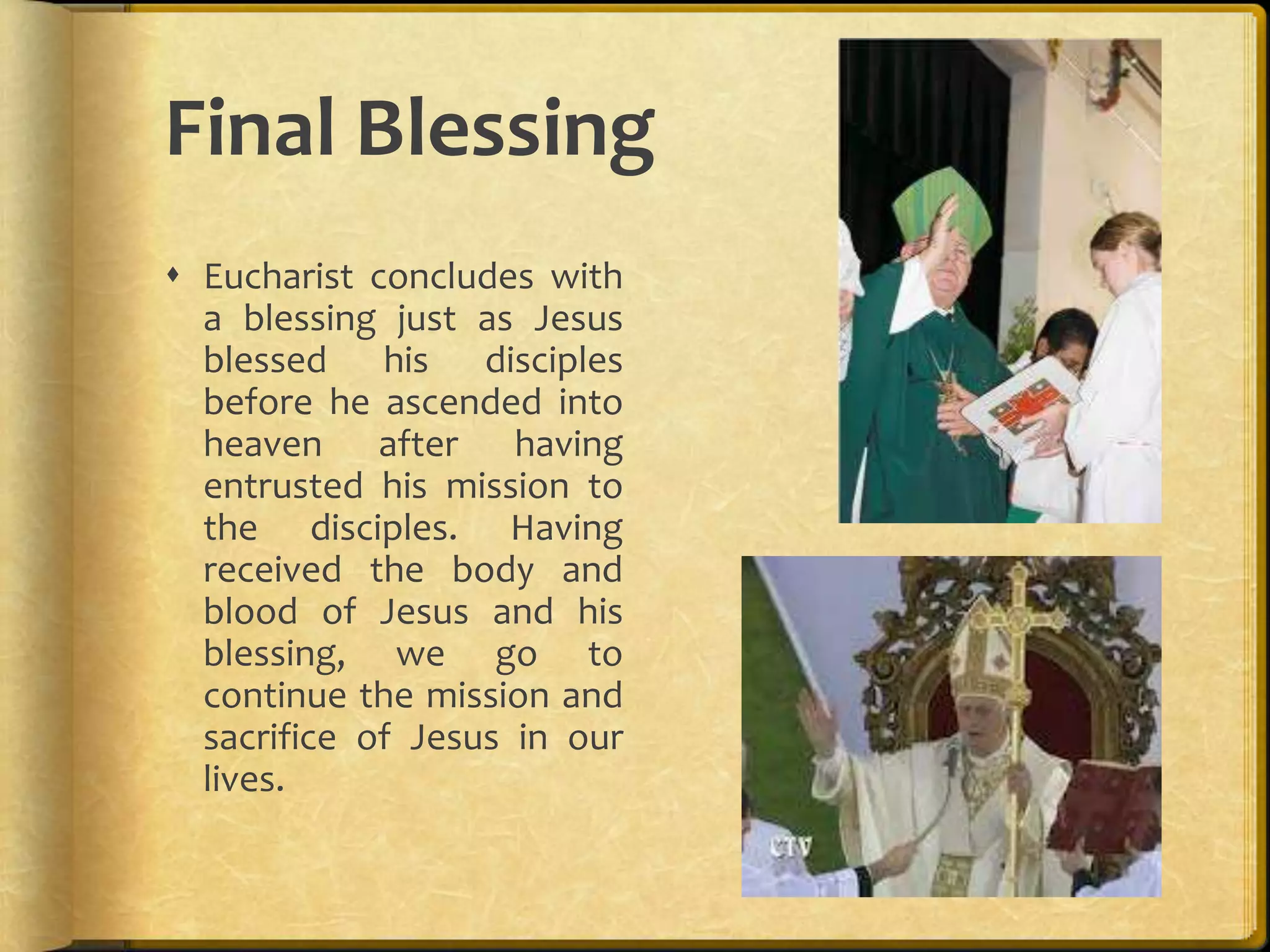 Holy eucharist | PPTX