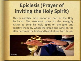 Holy eucharist | PPTX