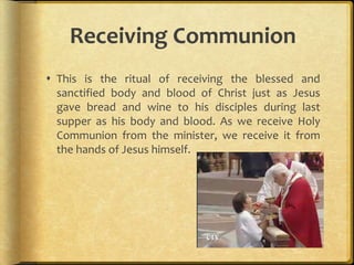 Holy eucharist | PPTX