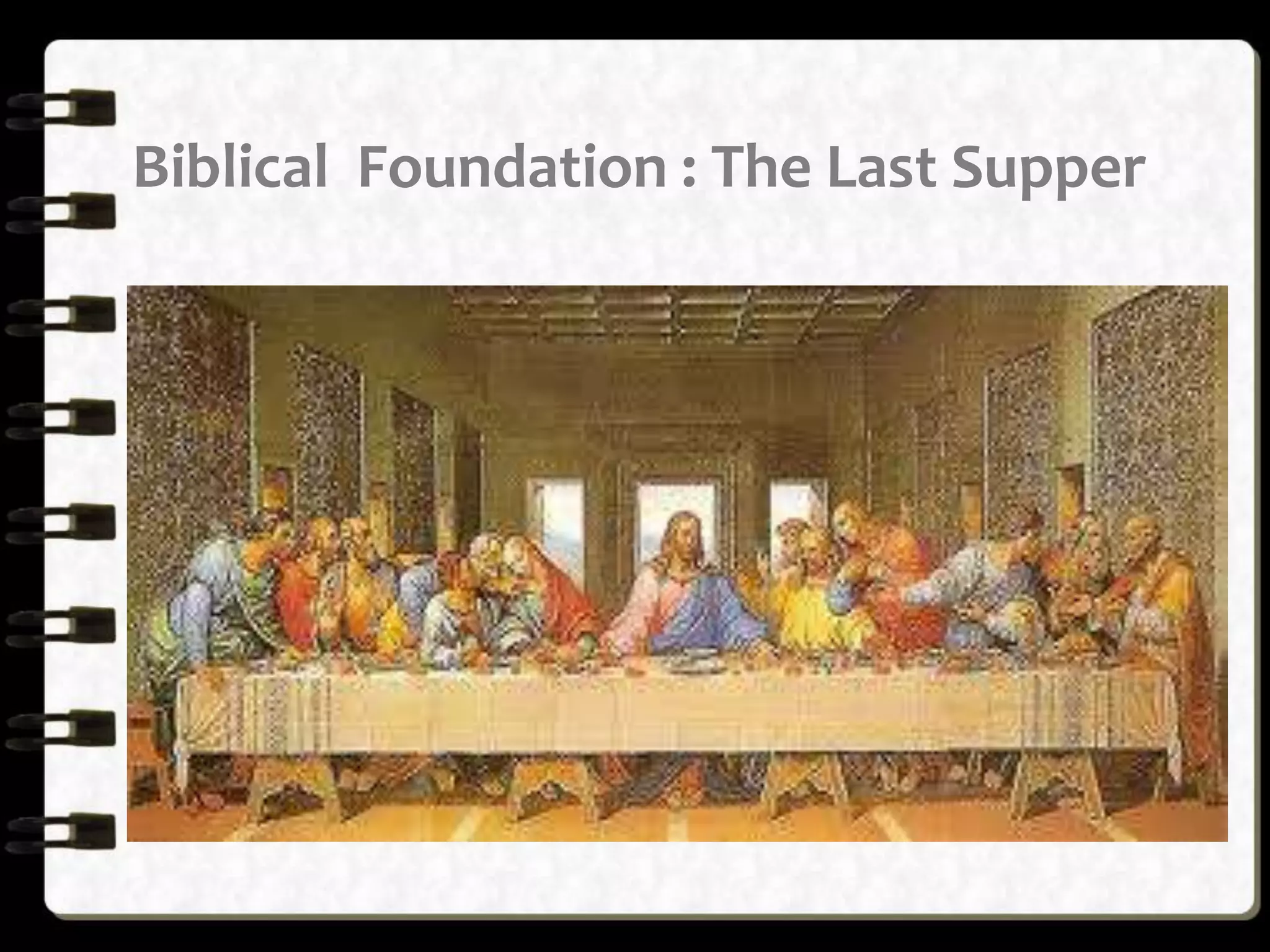 Holy eucharist | PPTX
