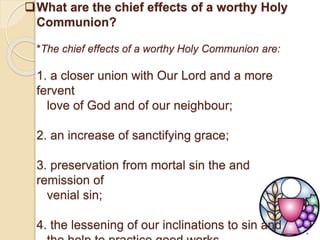 Holy Eucharist | PPTX