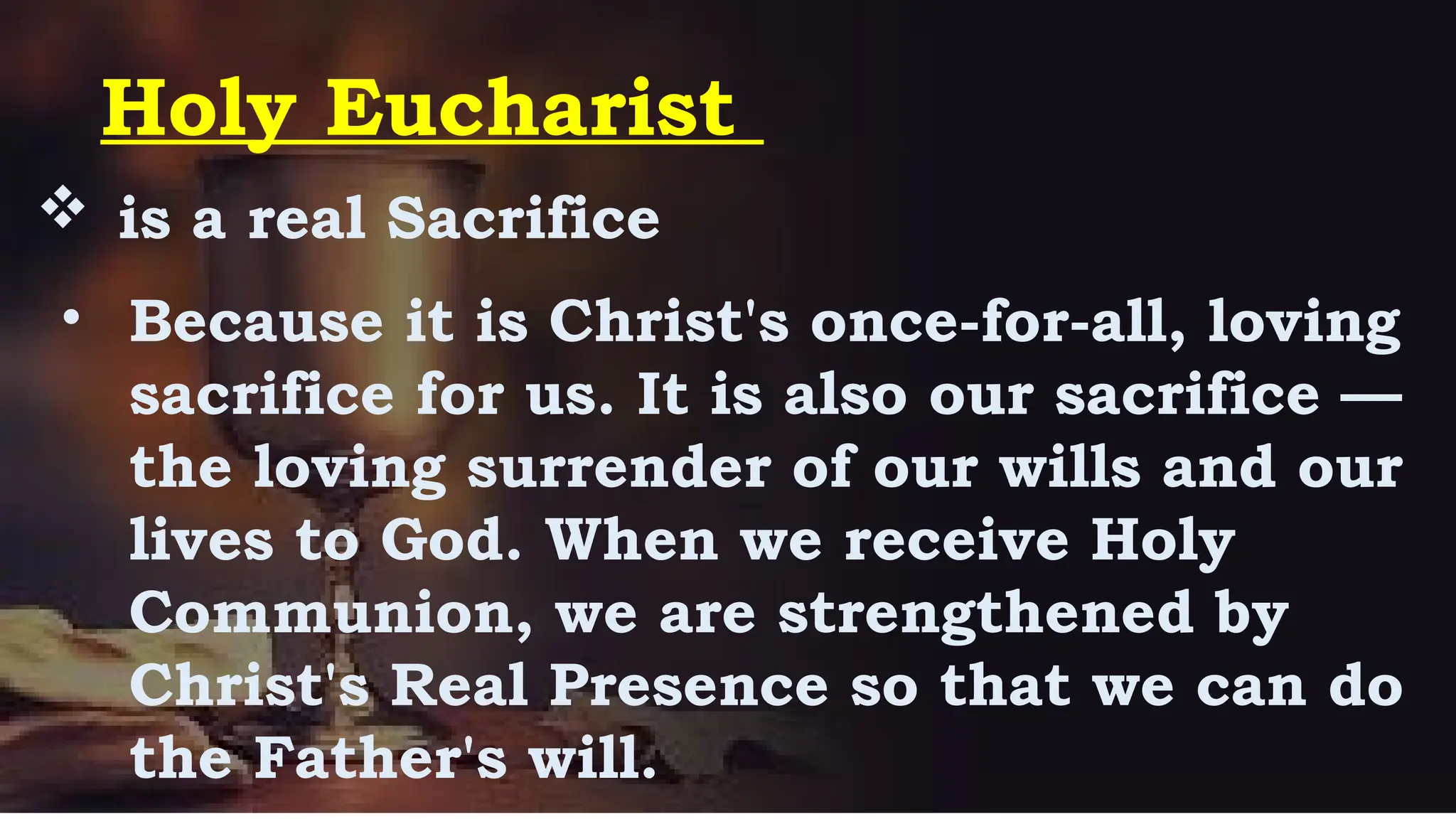 HOLY EUCHARIST power point presentation.pptx