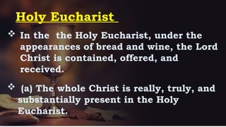 HOLY EUCHARIST power point presentation.pptx