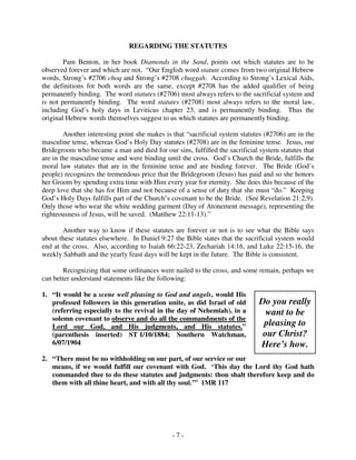 Holy History (Historia Sagrada) - John L. VanDenburgh (inglés) | PDF