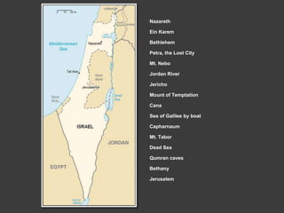 Holy Land Photos | PPTX | Christianity | Religion & Spirituality