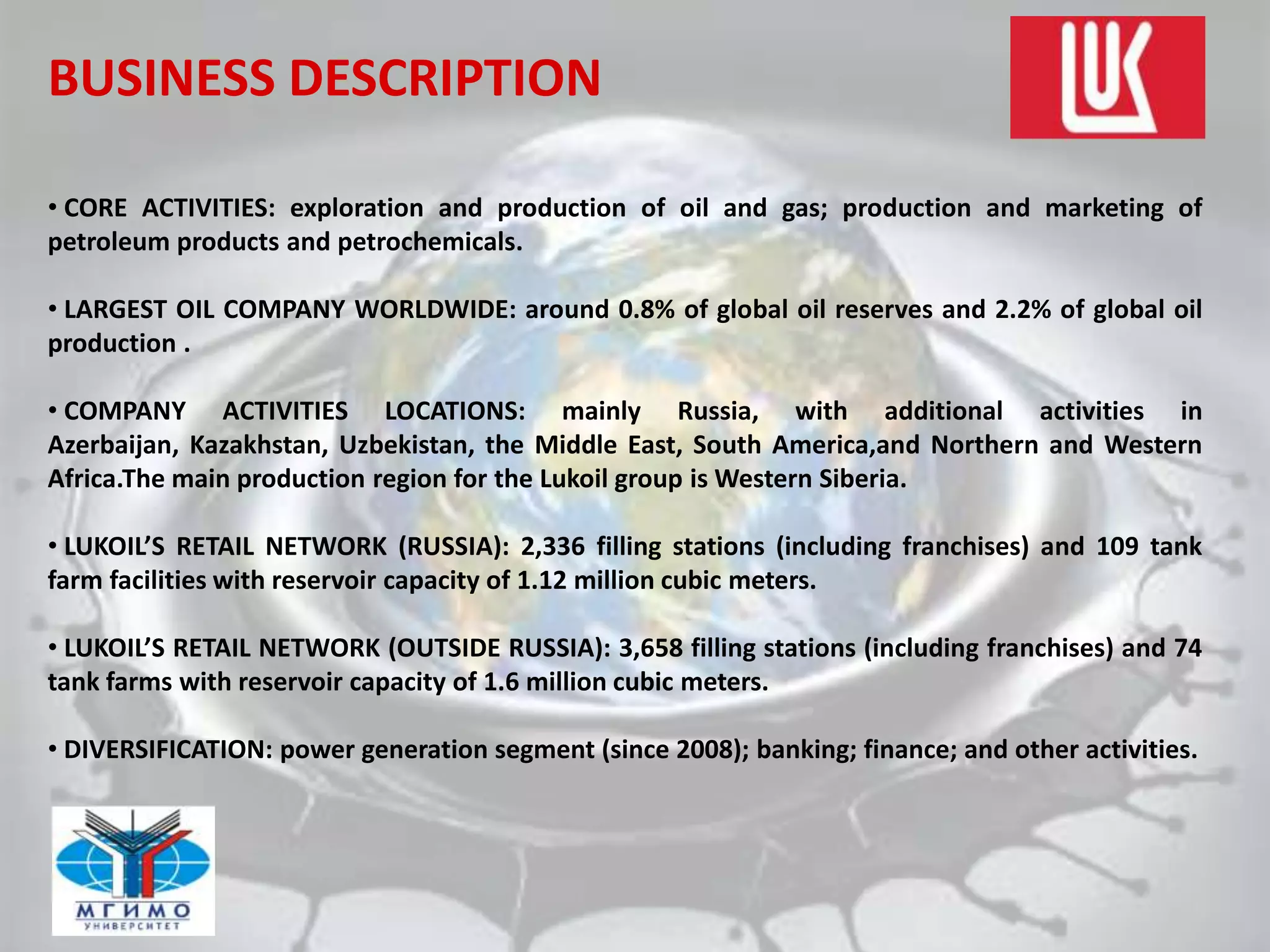 Lukoil ppt presentation | PPTX