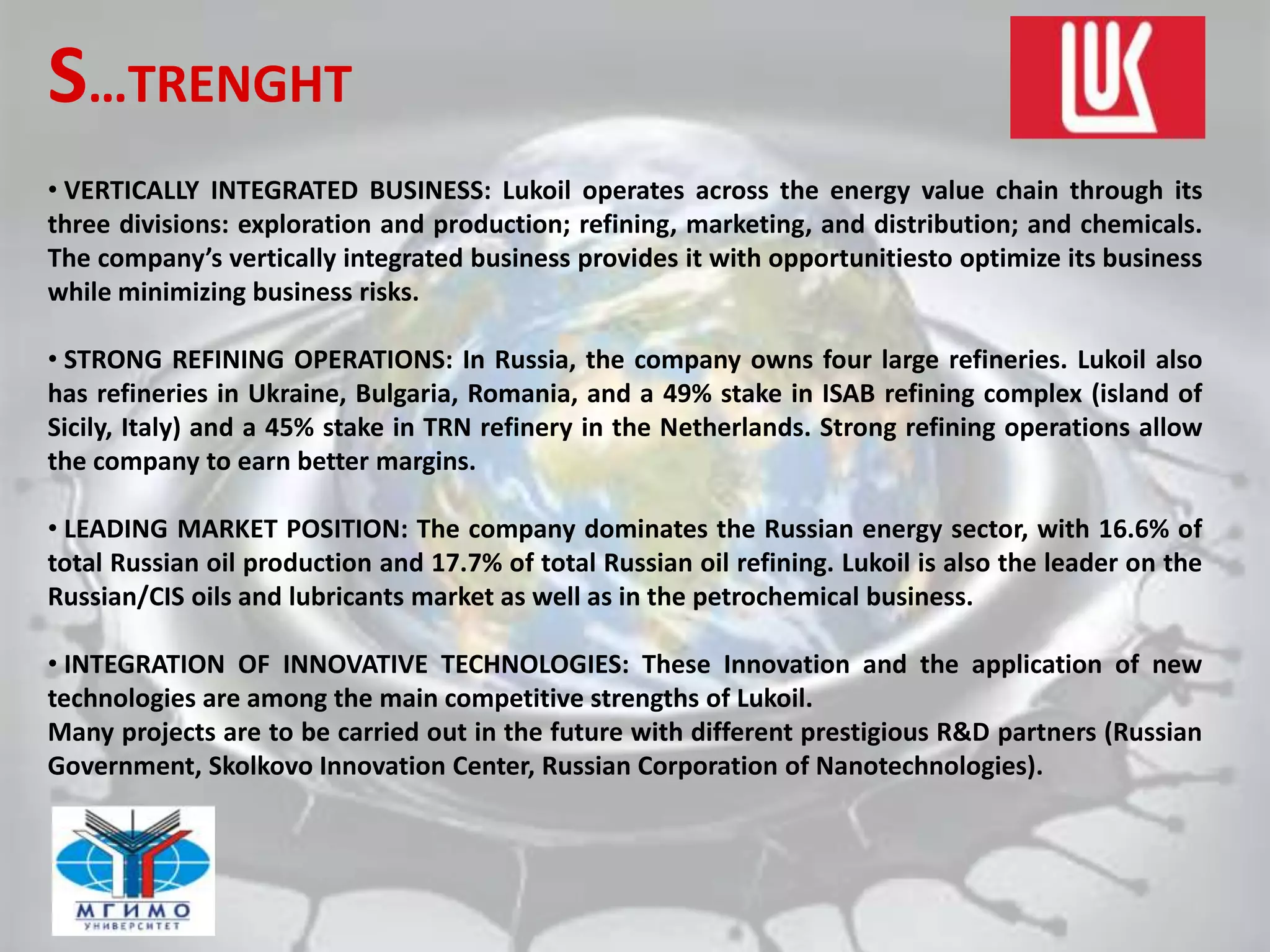 Lukoil ppt presentation | PPTX