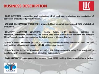 Lukoil ppt presentation | PPTX