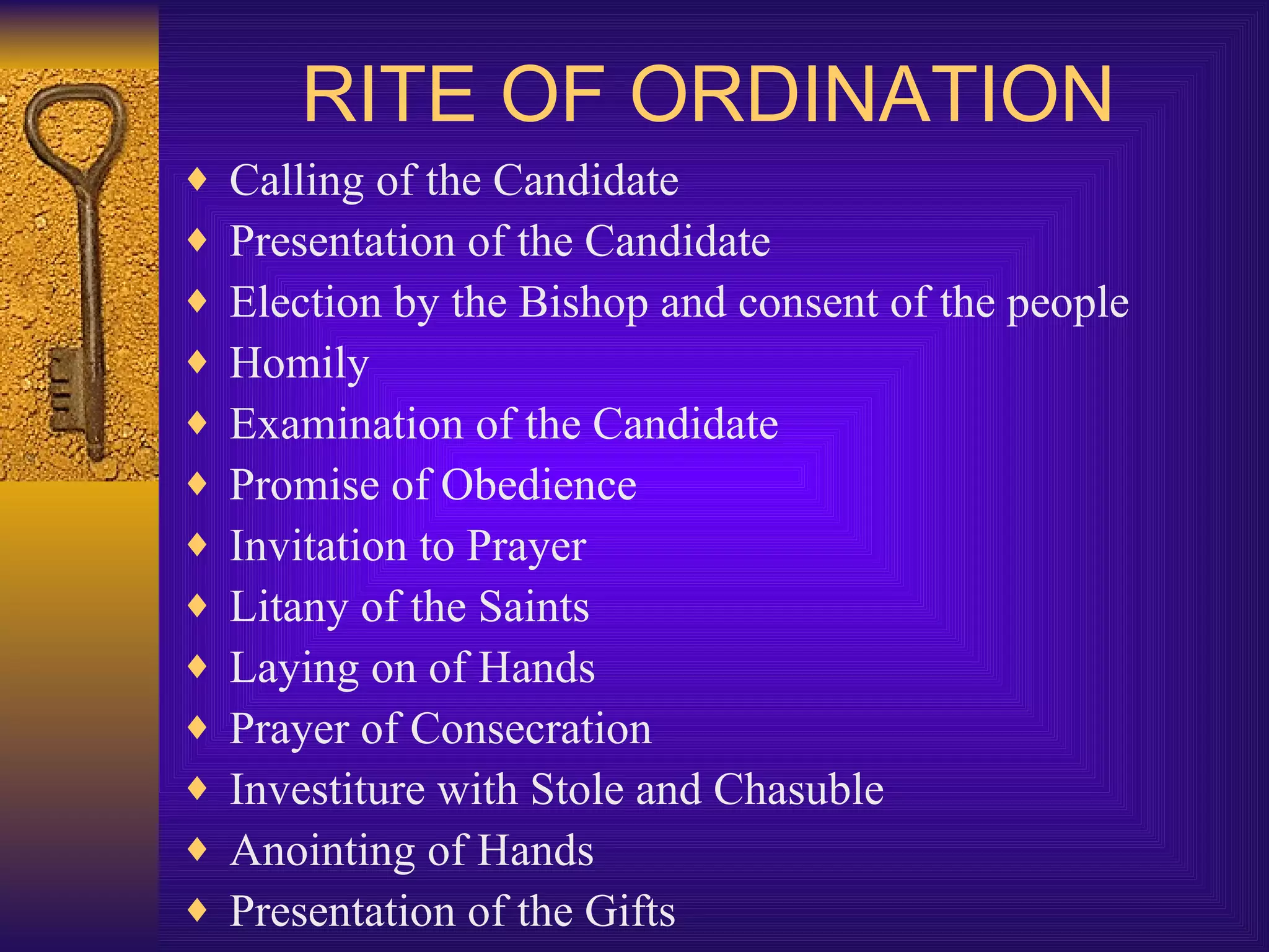 Holy orders | PPT