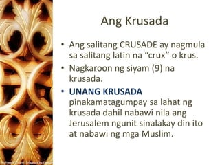 KASAYSAYAN NG MUNDO: PANAHON NG MEDIEVAL | PPTX