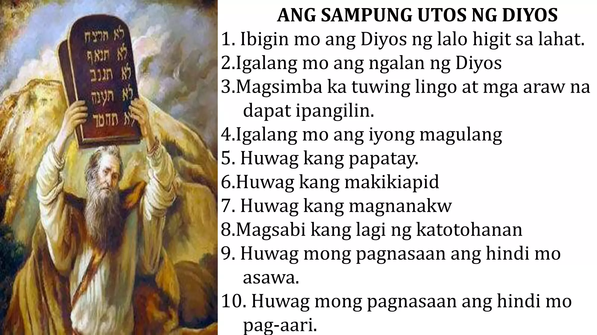 Misteryo ng Santo Rosaryo | PPTX