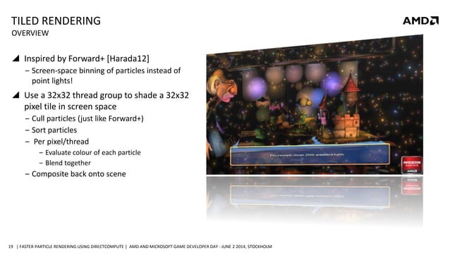 Holy smoke! Faster Particle Rendering using Direct Compute by Gareth Thomas | PPSX