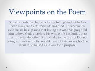 Holy sonnet 17: Pupil presentation | PPTX
