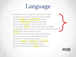 Holy sonnet 17: Pupil presentation | PPTX