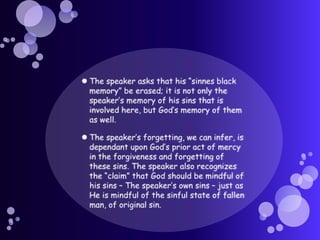 Holy Sonnet IX | PPTX