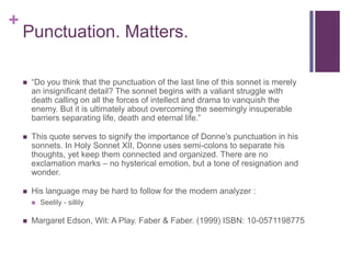 Holysonnetpresentation | PPTX | Christianity | Religion & Spirituality