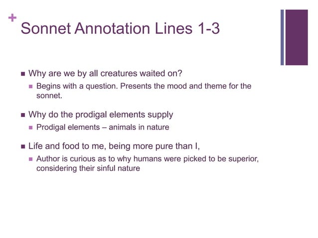 Holysonnetpresentation | PPT