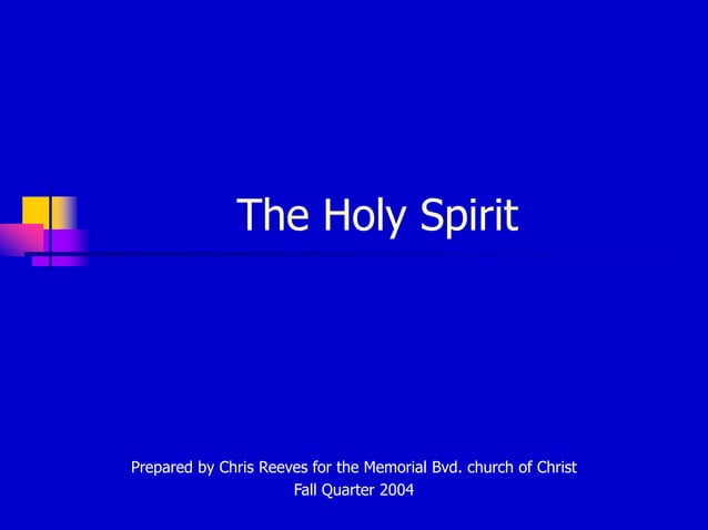 Holy Spirit.ppt
