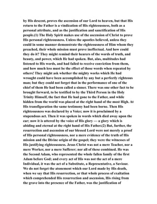 Holy spirit about righteousness | RTF
