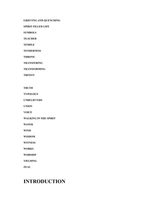 Holy spirit alphabet vol. 1 | RTF