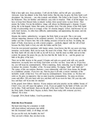 [Holy spirit and beauty | PDF