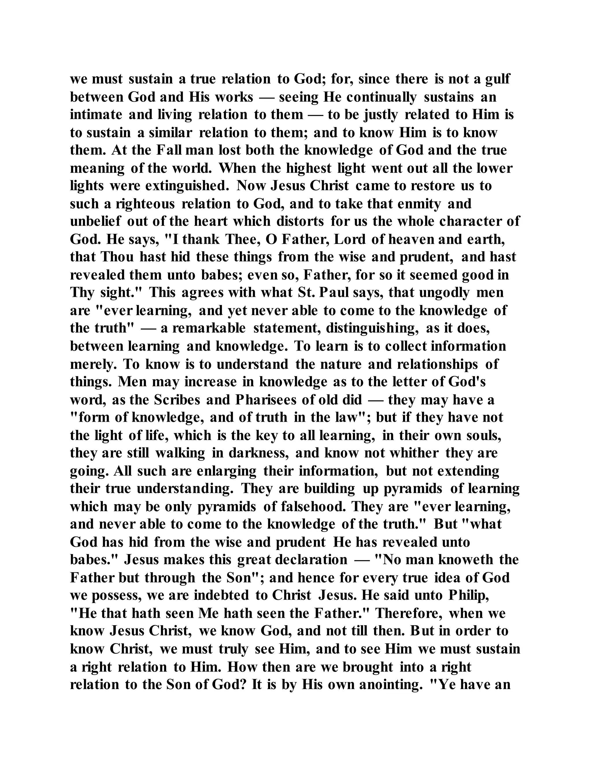 Holy spirit anointing with truth | PDF