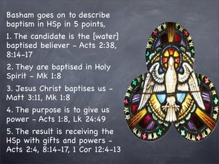 Chafer: Holy Spirit Baptism | PDF | Christianity | Religion & Spirituality