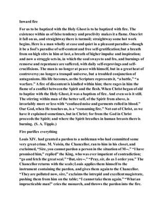 Holy spirit baptism of fire | DOCX