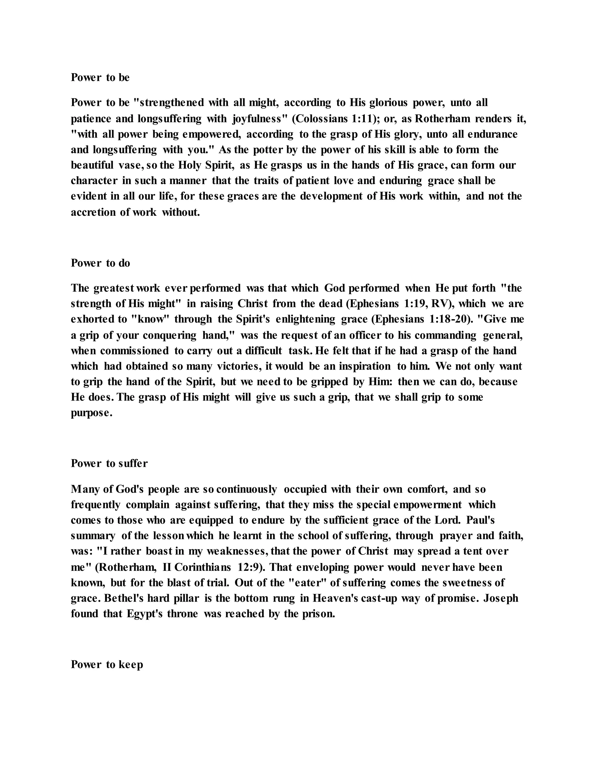 Holy spirit breath of god | DOCX