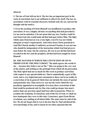 Holy spirit conviction of sin | RTF