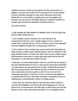 Holy spirit conviction of sin | RTF