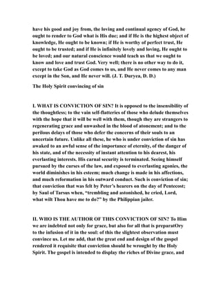 Holy spirit conviction of sin | RTF