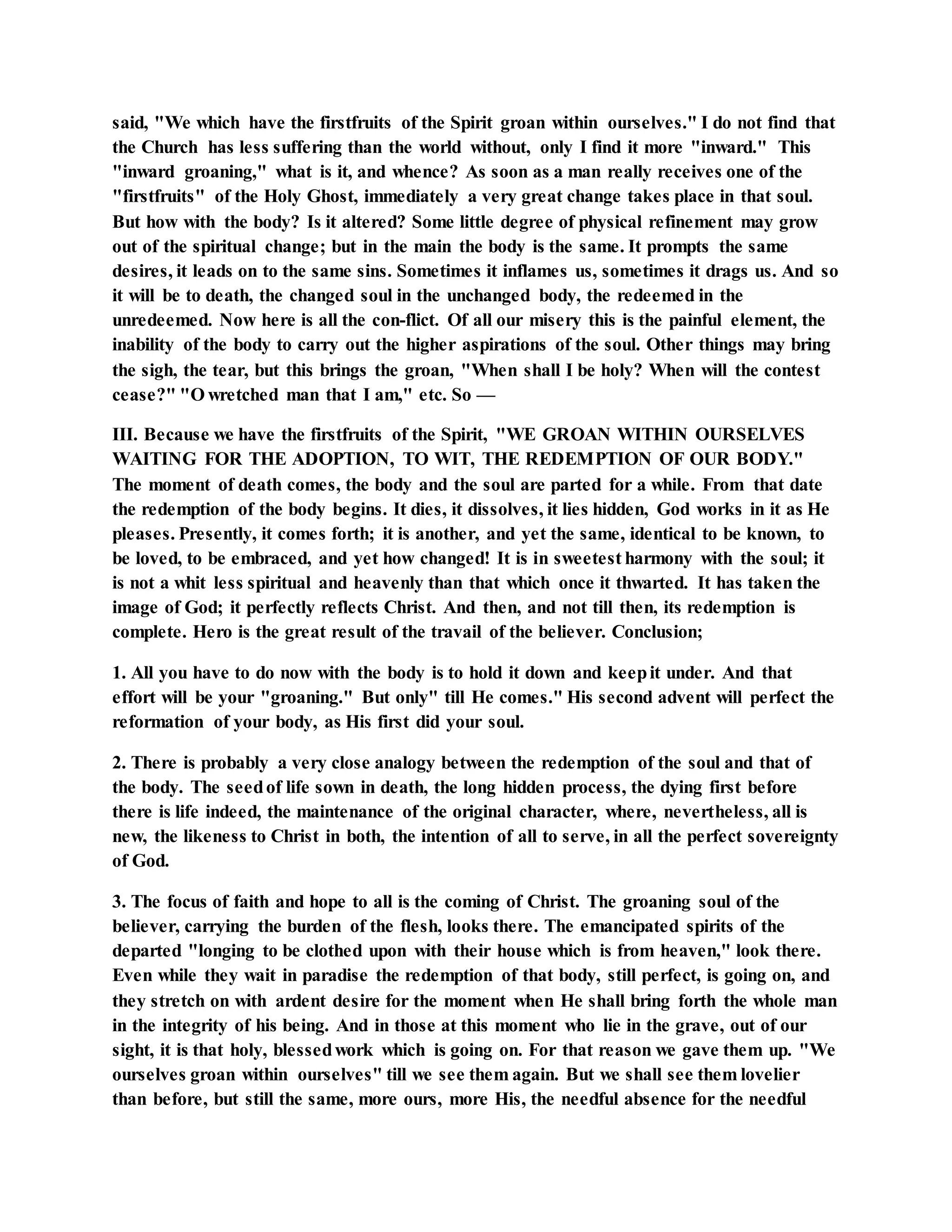 Holy spirit first fruits | DOCX